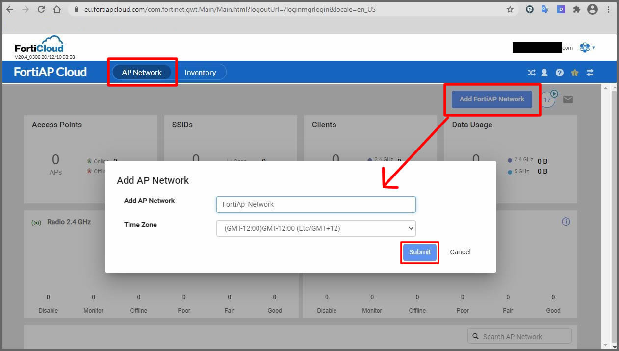 Forti Cloud Üzerinden Forti AP Kullanımı Sağlamak – Rıza ŞAHAN IT BLOG