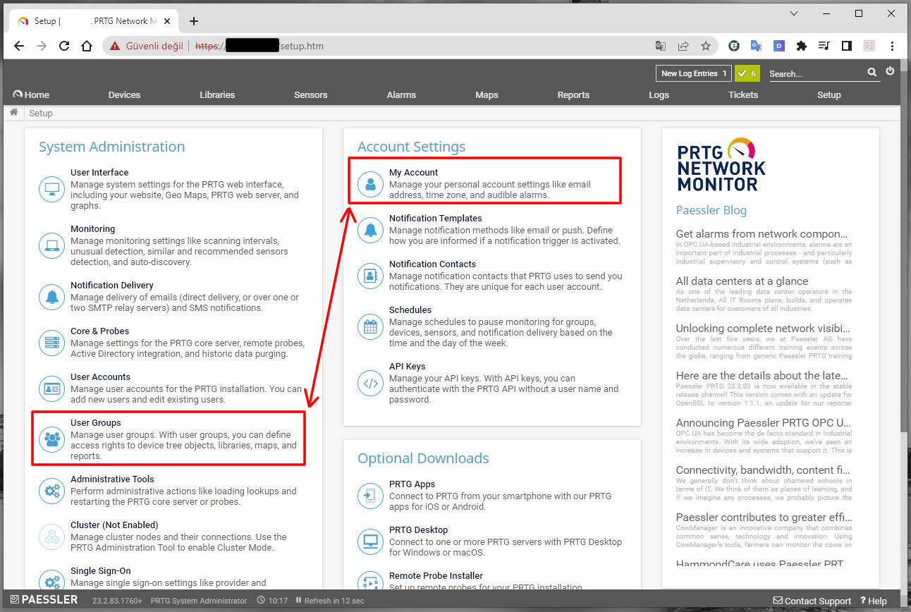 PRTG Network Monitor Kurulumu – Rıza ŞAHAN IT BLOG